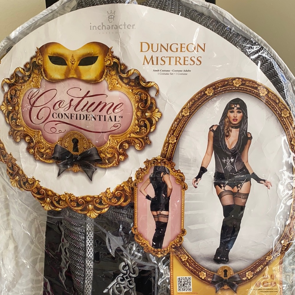 Adult Halloween Costume- Dungeon Mistress - Gem